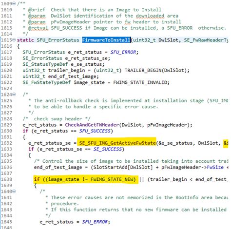 Issues Generating Firmware Image With Fwimgstate Stmicroelectronics Community
