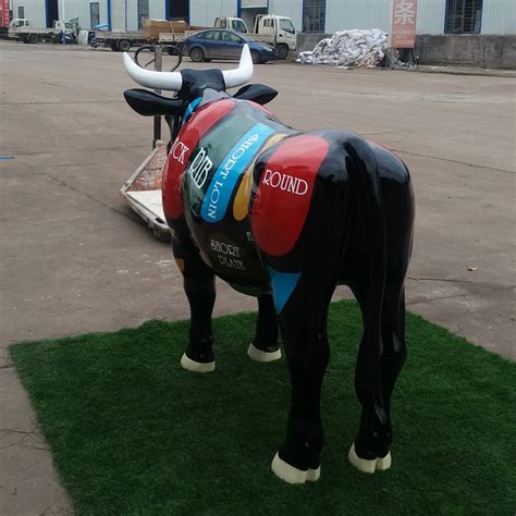 Colorful Life Size Fiberglass Cow Statue Buy Cow Statuefiberglass