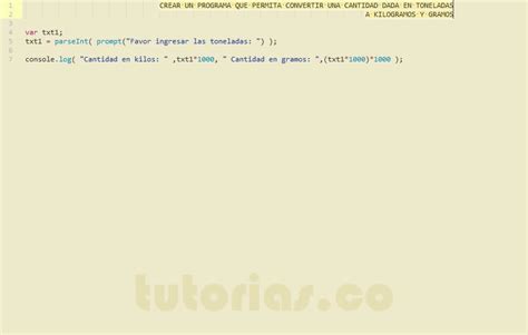 Operadores Javascript Conversi N De Unidades Tutorias Co