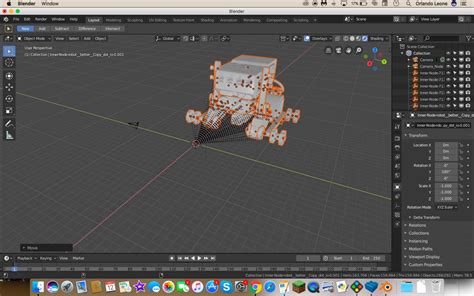 Modeling I Get Weird Lines From An Imported Collada File On Blender 2