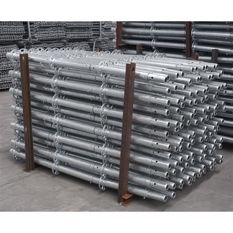 Heavy Duty Steel Ring Lock Scaffold Hot Dip Galvanized All Round Ringlock System Scaffolding For
