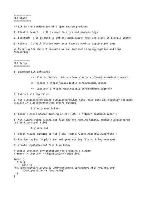 01 Elk Stack Pdf