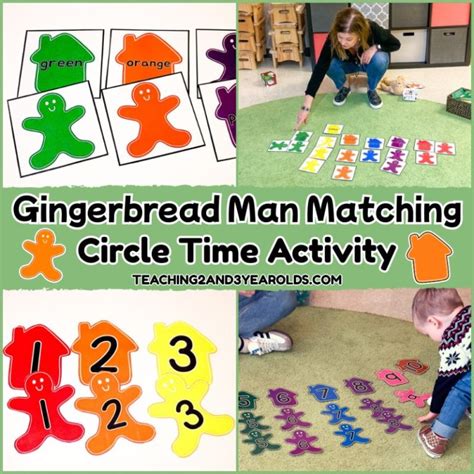 Gingerbread Man Activities For Preschoolers