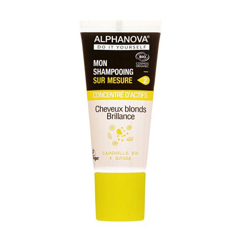 Biooo Cz Alphanova Šampon Diy Koncentrát Na Barvené A Blond Vlasy 20 Ml