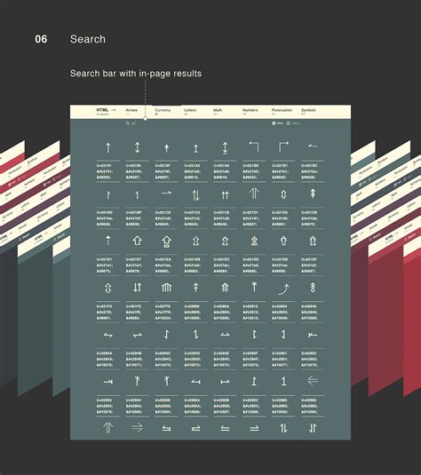 Html Arrows Symbols Code On Behance
