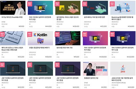 자바 강의 스프링부터 국비교육까지 BEST 6 추천 WIYP