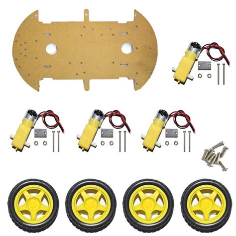 Uno R Smart Robot Car Chassis Kit Wd Robot Car Chassis Universal