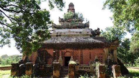 Pitaka Taik Northeast Of Bagan Ruins Editorial Stock Image Image Of Sightseeing Attraction