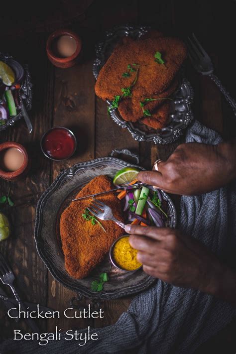 Chicken Cutlet Kolkata Style Gastronomic Bong Recipe Chicken
