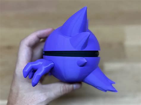 Haunter Ball Pokemon Pokeball Functional By Torikami Makerworld