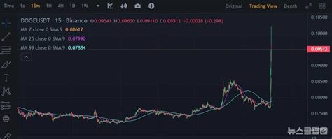 트위터 로고 도지코인으로 변경 일론머스크 행동 하나에 도지코인 엄청난 매수세
