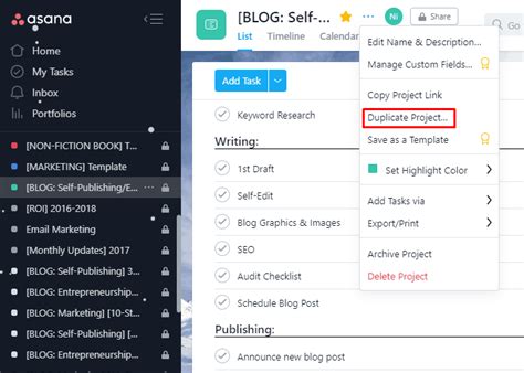 Beginner S Guide To Using Asana Free Project Management Tool Nicole