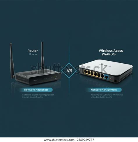 Differences Between Router Wireless Access Point AI Generated Image Shutterstock