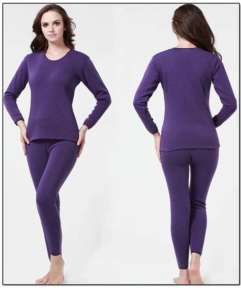 Free Shiping 2015 Women Autumn Winter Thermal Long Johns Women Two