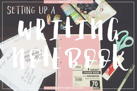 Setting Up A Writing Notebook Happy Writer