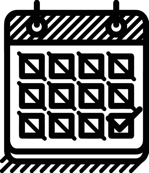 Kalender Symbol Symbol Bild Zum Zeitplan Oder Geplanter Termin 43103638