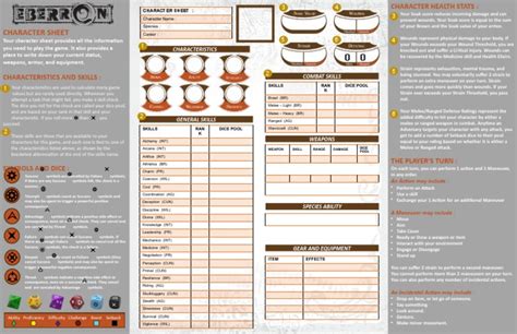 Eberron Pregen Template 1 Page Pdf