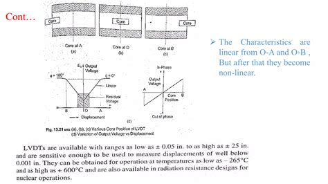 Linear Variable Differential Transducerlvdt Pptx Physics Science