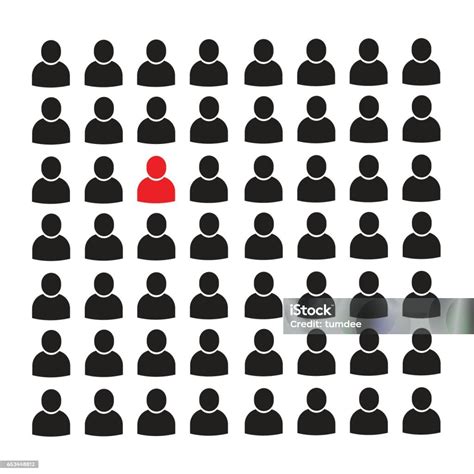 人們圖示認為不同的插畫設計向量圖形及更多人圖片 人 團結 團隊工作 Istock
