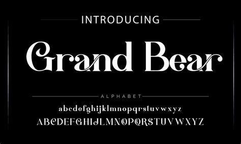 Luxury Alphabet Letters Font Typography Elegant Wedding Classic