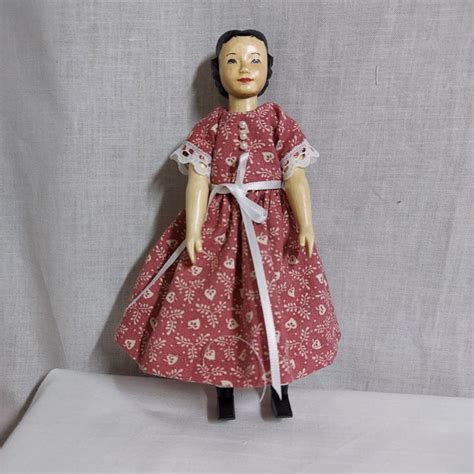 Hitty Doll Simple Basic Clothes Sewing Pdf Pattern For Dress