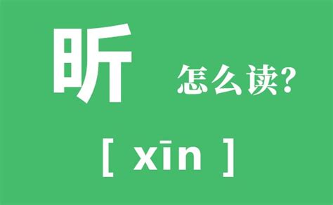 昕怎么读 昕的拼音 昕的意思是什么 学习力