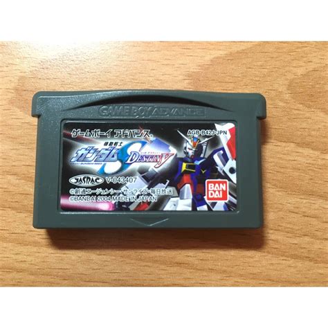 售1850元日規正版卡 gameboy advance GBA 機動戰士 鋼彈Seed Destiny 鋼彈 機器人 蝦皮購物