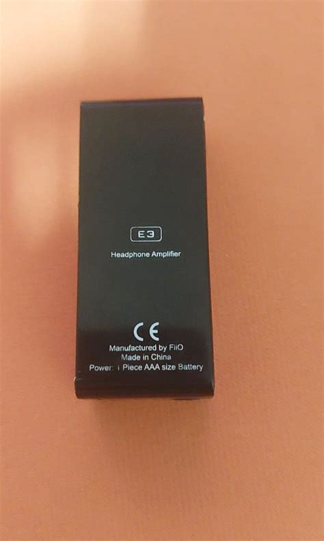 Fiio E3 Amplifier Audio Portable Audio Accessories On Carousell