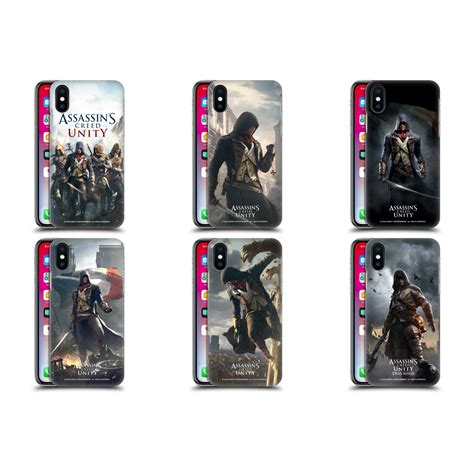 Official Assassins Creed Unity Key Art Hard Back Case For Apple Iphone