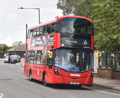 Metroline VWH2416 LK67 EOC Metroline London Wright Eclip Flickr