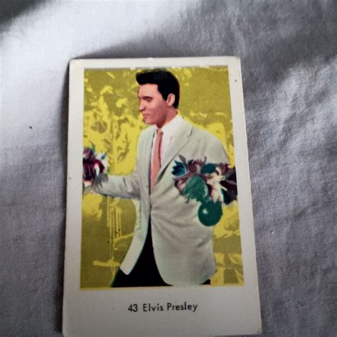 Se produkter som liknar Elvis Presley Samlarkort på Tradera
