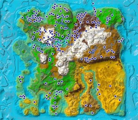 Ark Ragnarok Resource Map Guide