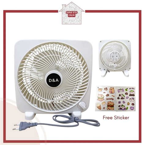 Jual Box Fan Dna Kipas Angin Kotak 9 Inch Box Fan 9 Dna Kipas Angin Meja Mini Box Fan