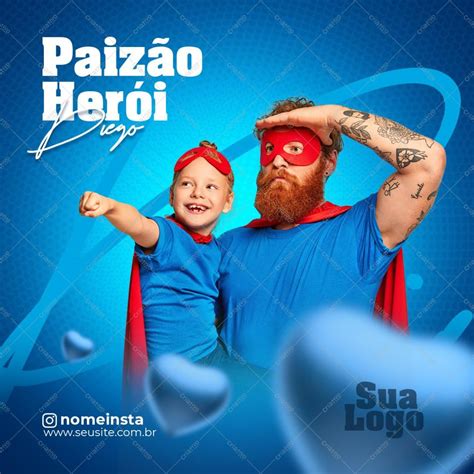 Meu paizão social media 13 de agosto dia dos pais download 4452