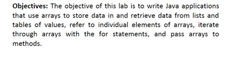 Solved Objectives The Objective Of This Lab Is To Write Chegg Com
