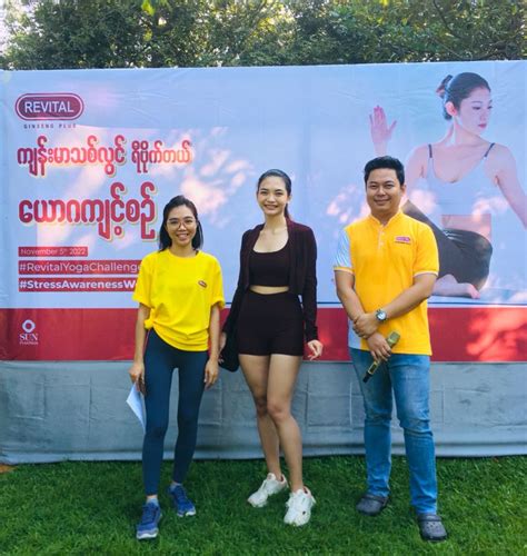 Revitalyogachallenge Stressawarenessweek2022 Dr Than Kyaw Htwe