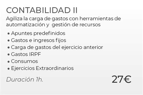 contabilidad Informática y Desarrollo de Software