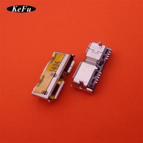 Pcs Lot Pin Pin P Pins Micro USB Jack Socket Connector For Phone Charge Charging