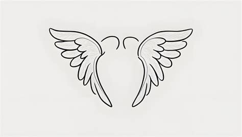 Two Wings With The Same Design As The Same As The One Premium Ai