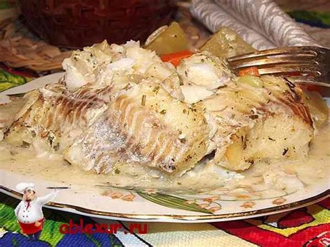 минтай в духовке тушеный с овощами Идеи для блюд Еда Рыбные рецепты