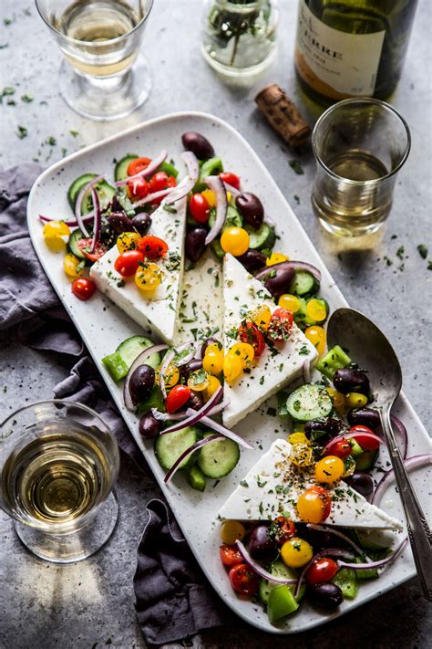 15 Minute Greek Feta Salad