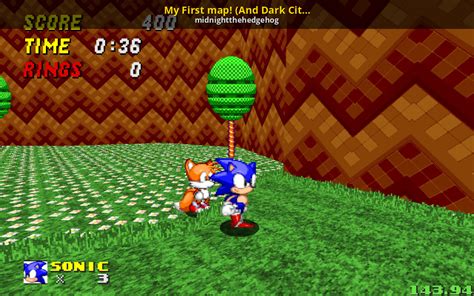 My First Map And Dark City Srb2 20 Restored Mod For Sonic Robo