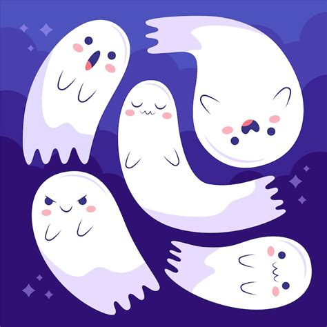 귀여운 유령 이미지 Freepik에서 무료 다운로드