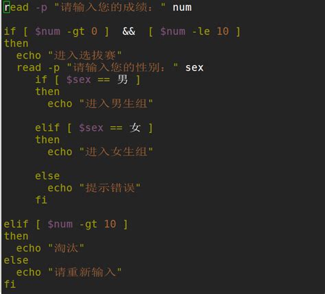 Linux第二章：shell 编程之条件语句 Csdn博客