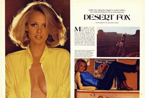 Mardi Jacquet Miss October 1980