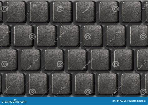 Computer Keyboard Without Letters Stock Image Image Of Security