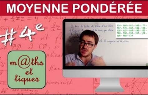 Calculer une moyenne pondérée Pearltrees
