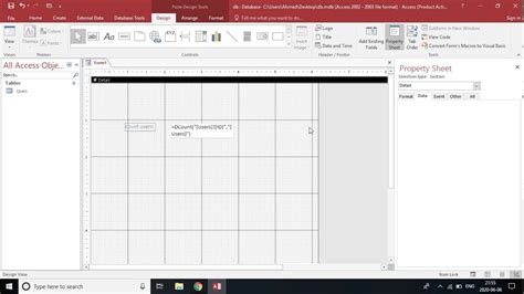 Create A Timer In Access To Refresh Form And Unbound Textbox Youtube