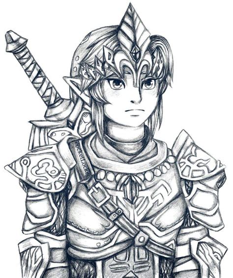 Link Drawing At Paintingvalley Explore Collection Of Link Drawing