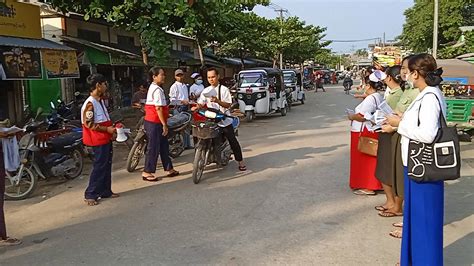 ချောင်းသာမြို့တွင် အပူဒဏ်အန္တရာယ် ကြိုတင်ကာကွယ်ရေးအသိပညာပေး လက်ကမ